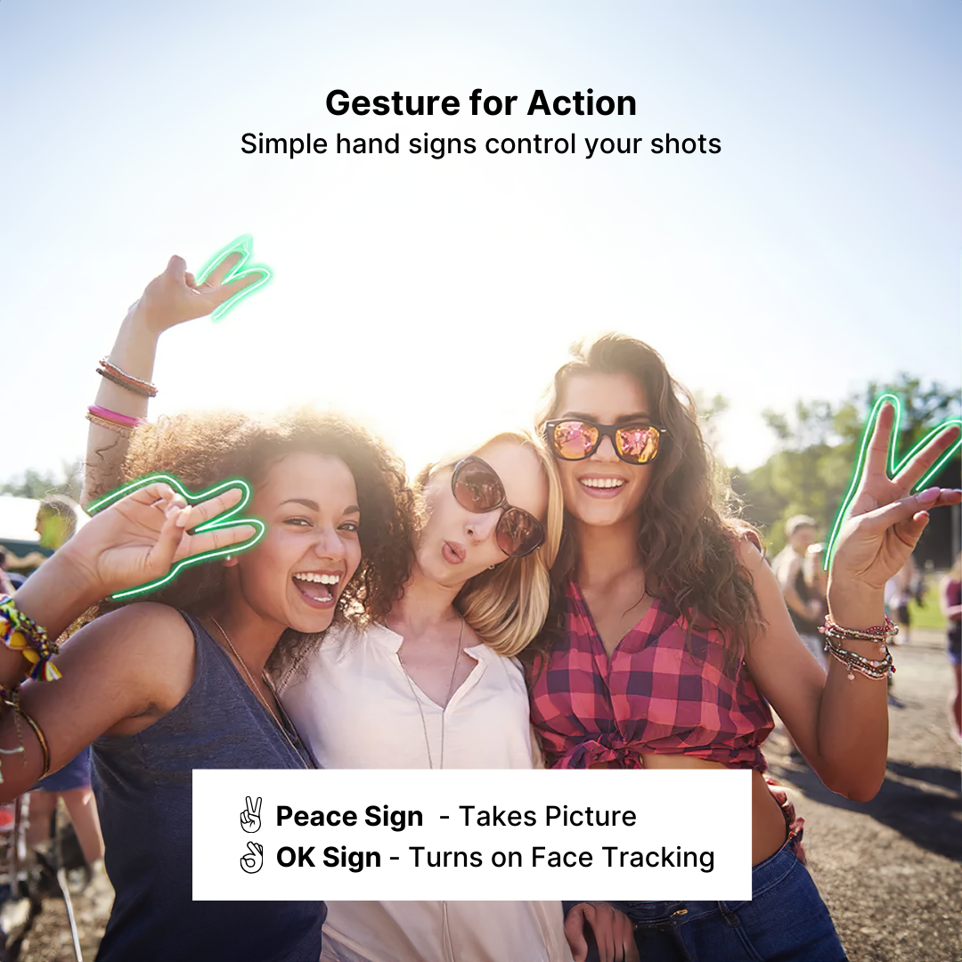 AutoFocus Tripod for Creators (360, Face Tracking, Selfie Stick, Light ...